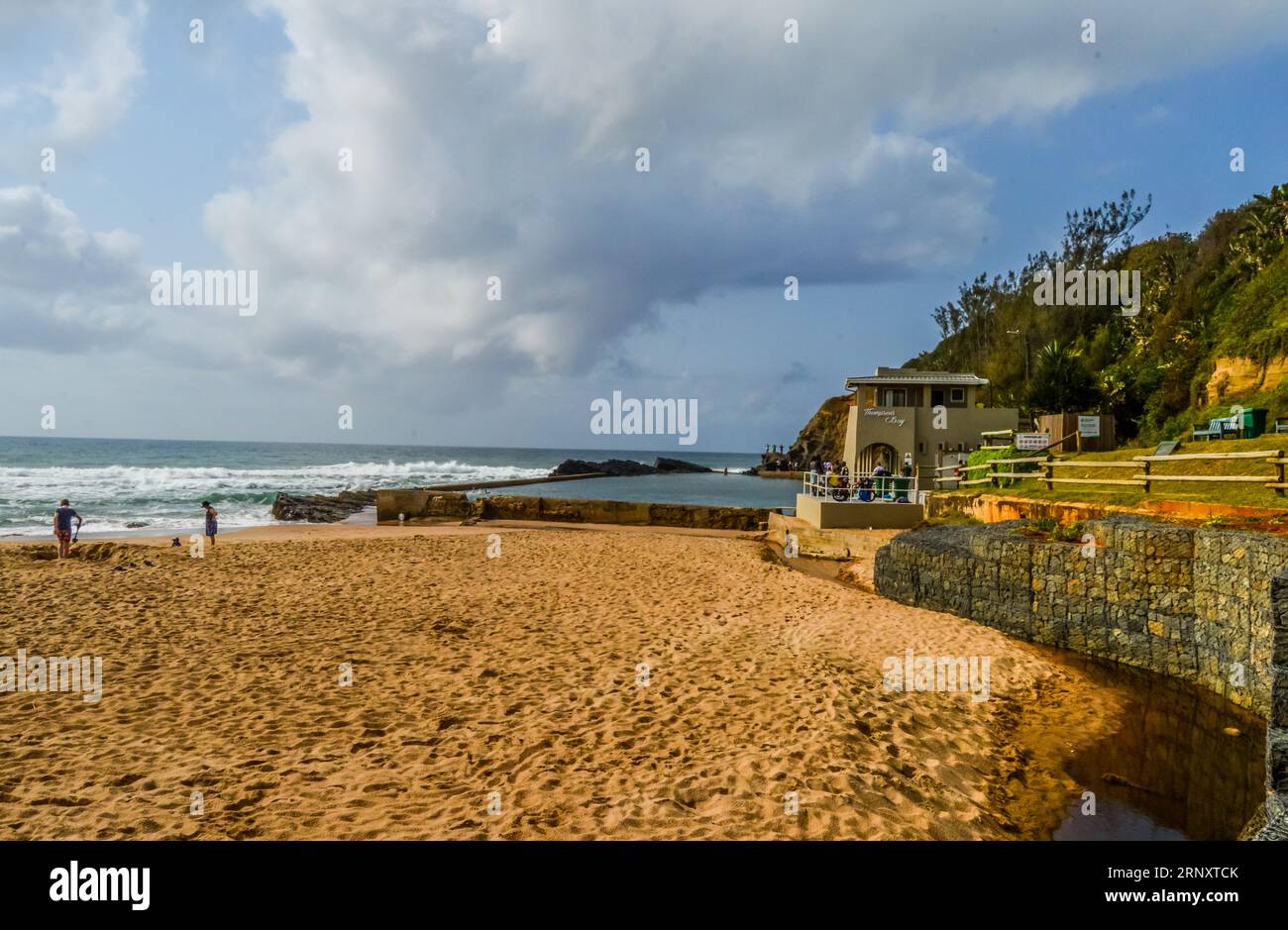 Thompsons bay beach a blue flag beach in Ballito Dolphin coast Duban ...