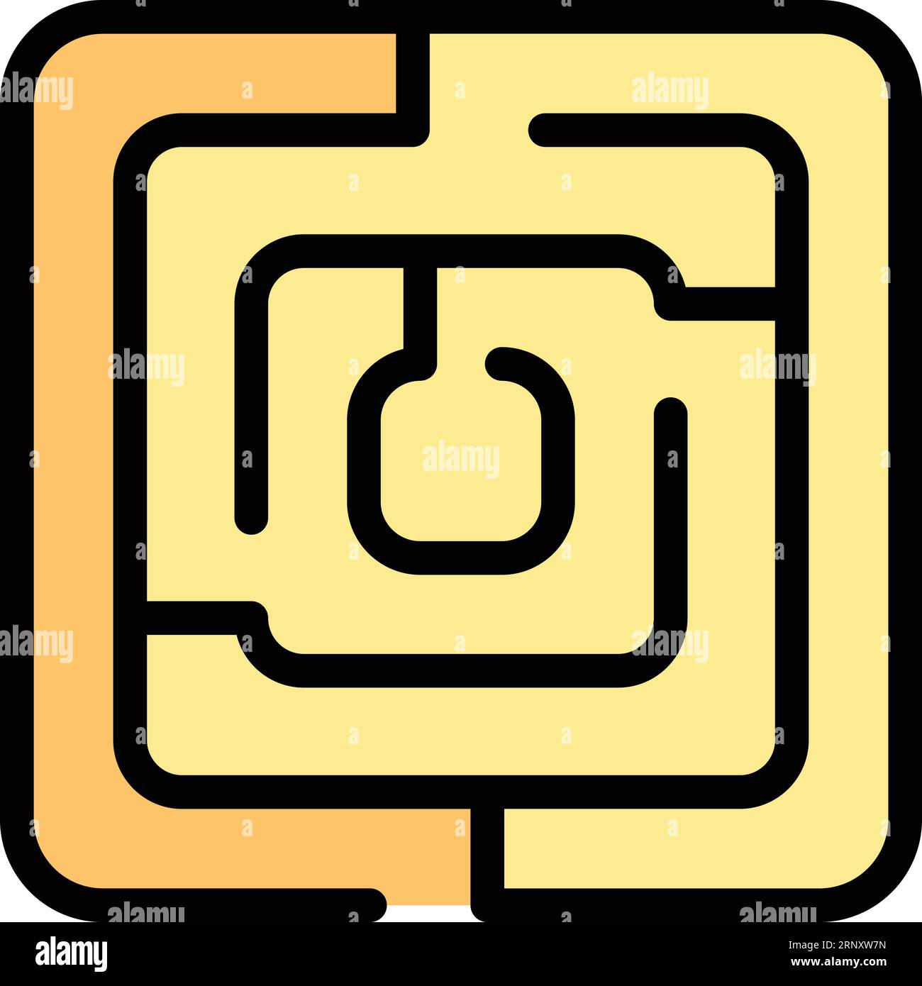 The labyrinth interior Cut Out Stock Images & Pictures - Alamy