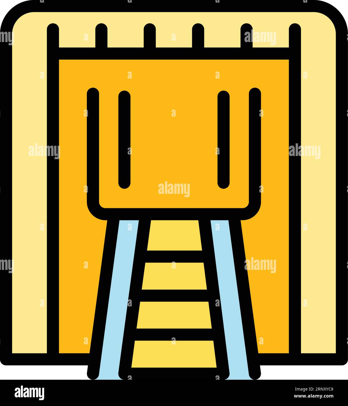 Golden rail Stock Vector Images - Alamy