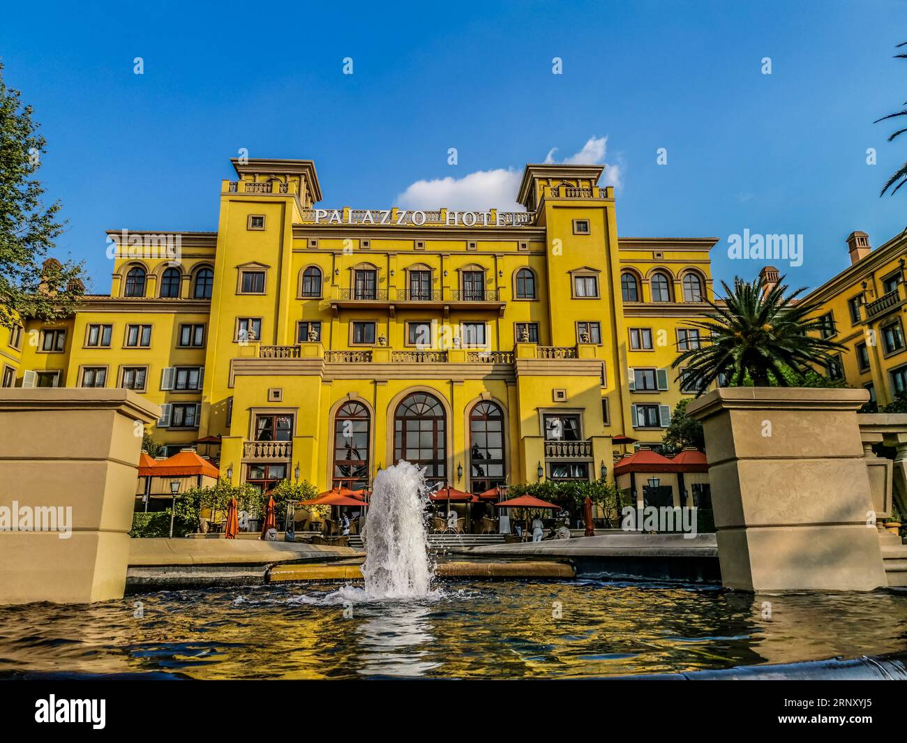 Johannesburg, South Africa - July 20 2019: luxurious five star hotel ...