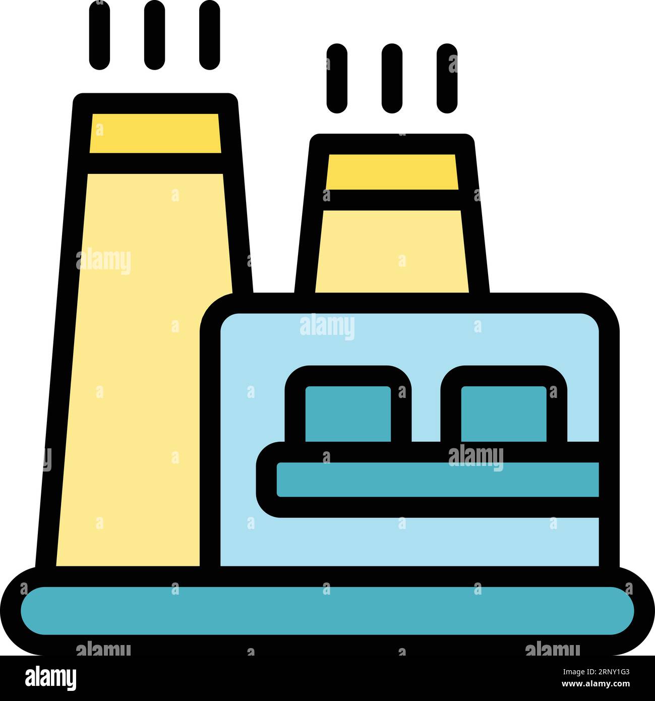Gold mine factory icon outline vector. Cart miner. Rock diamond color ...