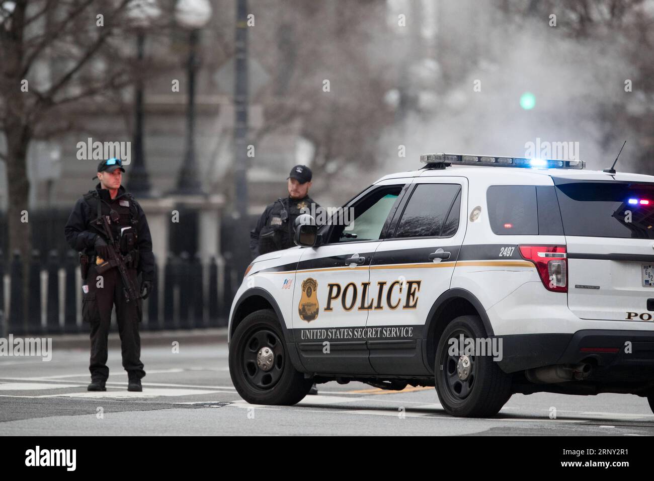Secret Service Police Car