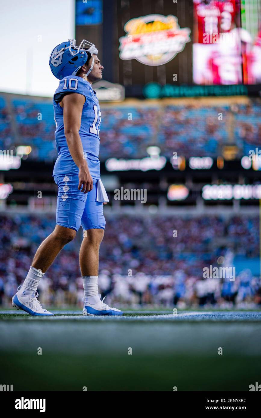 September 2, 2023: North Carolina Tar Heels quarterback Drake Maye (10 ...