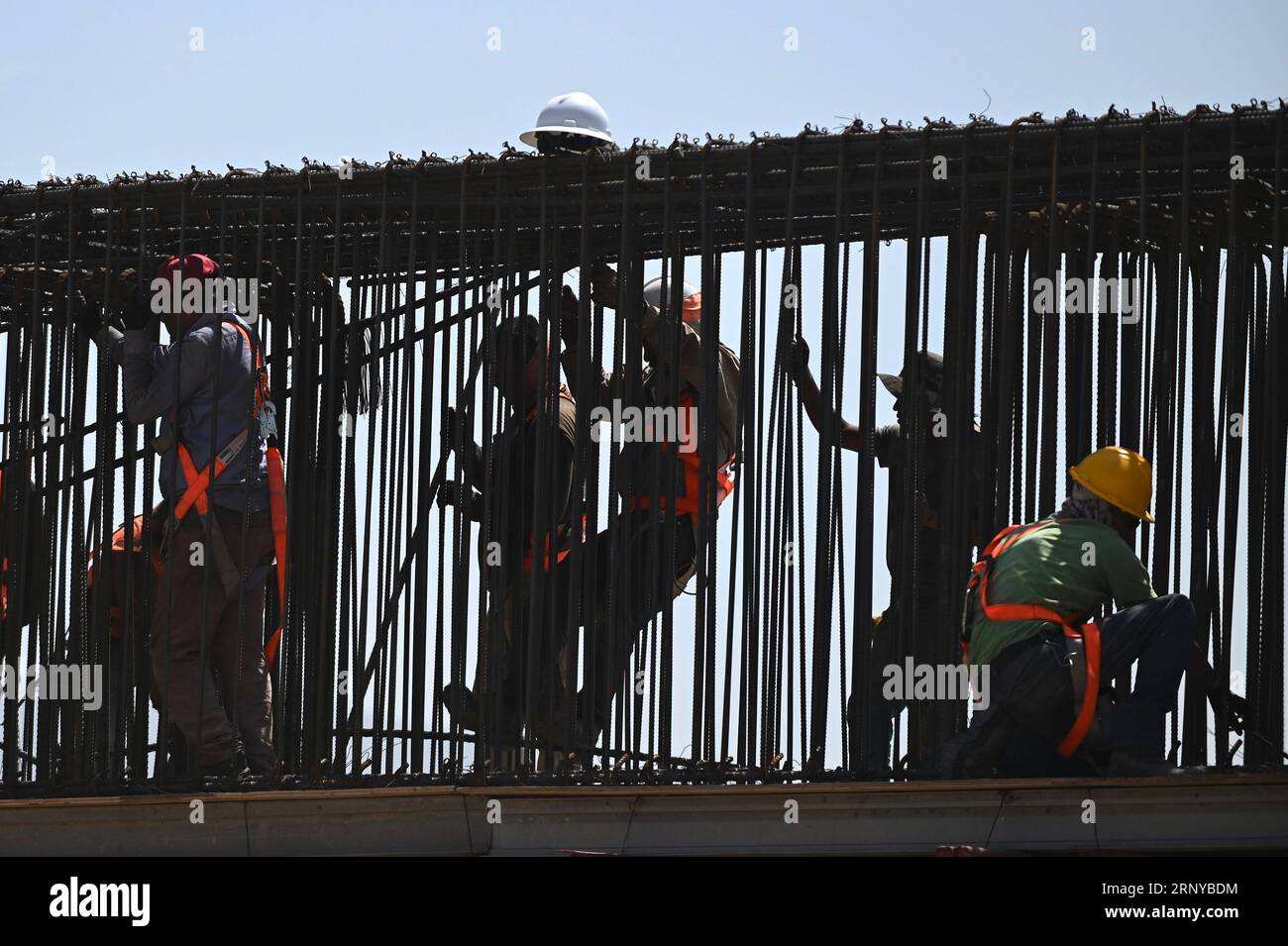 Tijuana, Baja California, Mexico. 1st Sep, 2023. The construction of ...