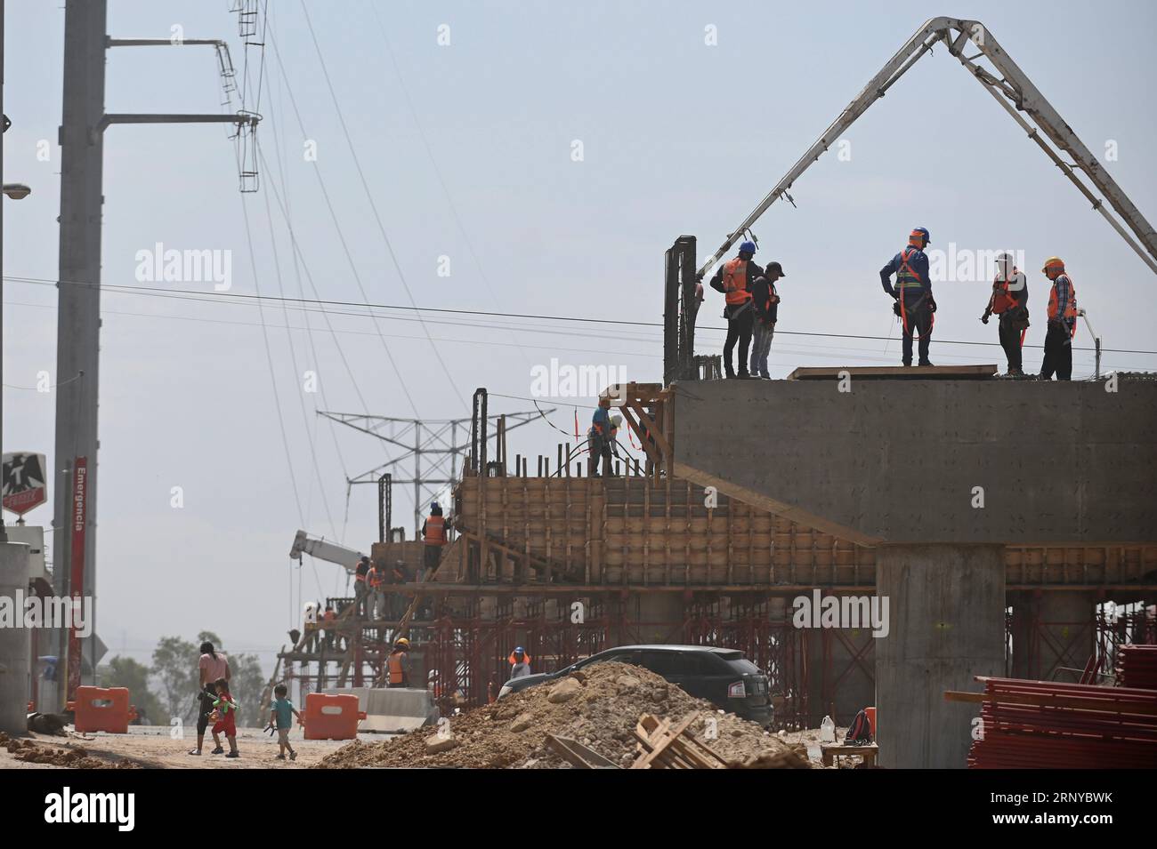 Tijuana, Baja California, Mexico. 1st Sep, 2023. The construction of ...