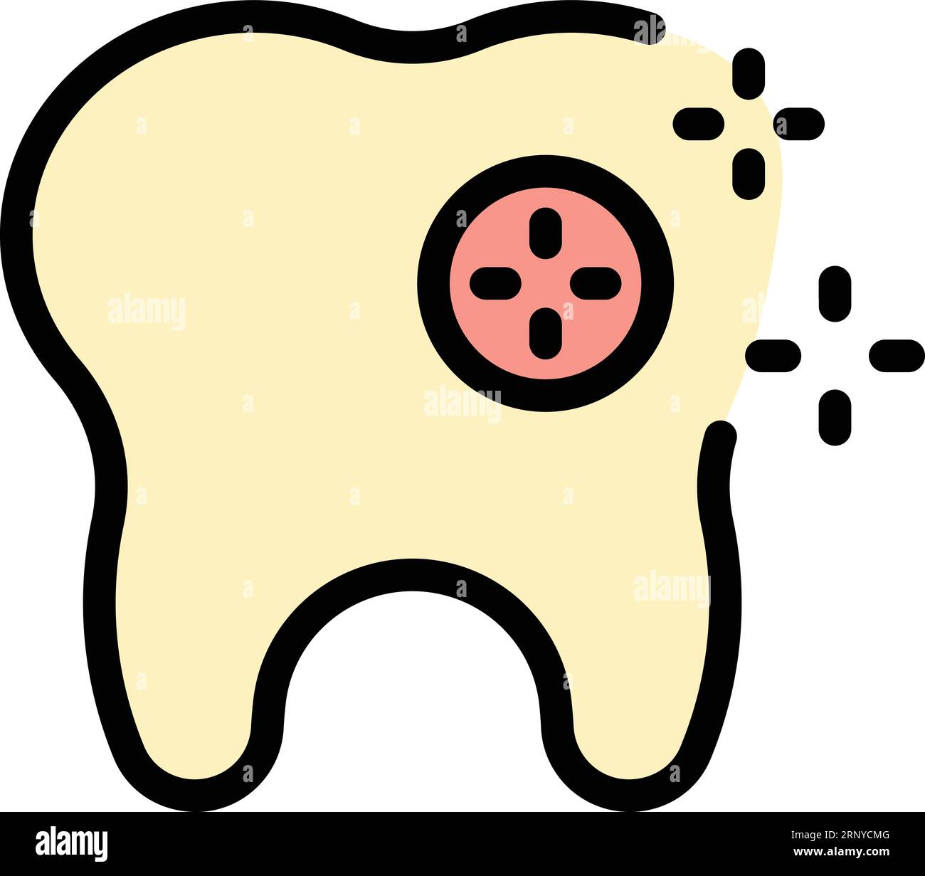 Diamond tooth icon outline vector. Healthy teeth. Silver company color ...