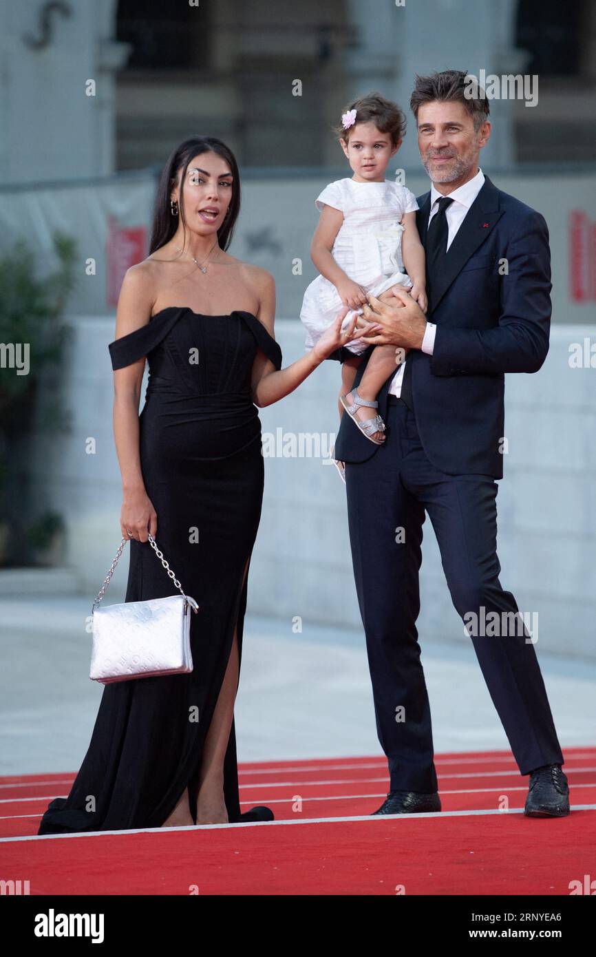 Venice, Italy. 02nd Sep, 2023. Veronica Papa and Fabio Fulco attending ...