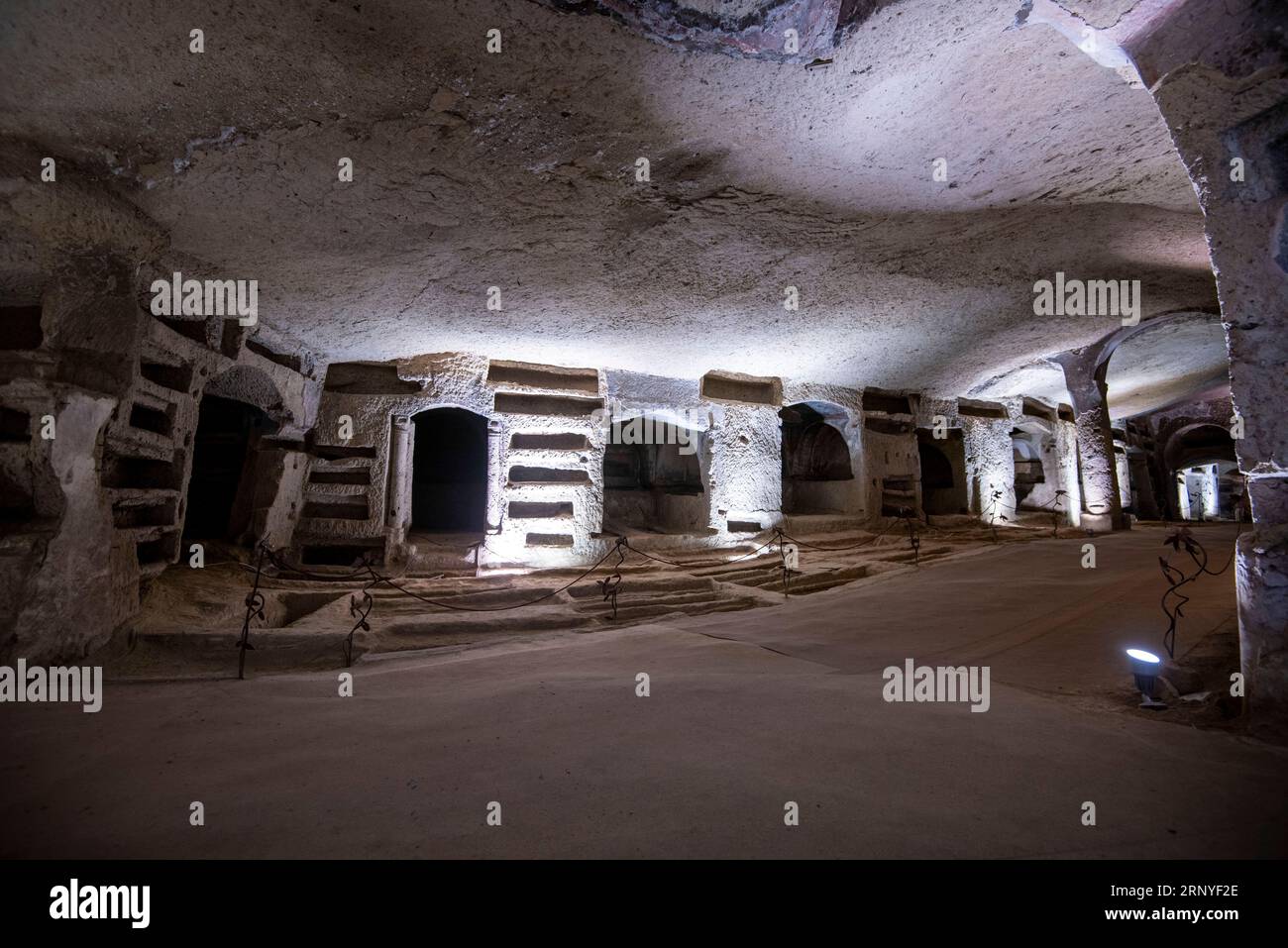 Catacombs of San Gennaro - Naples - Italy Stock Photo - Alamy