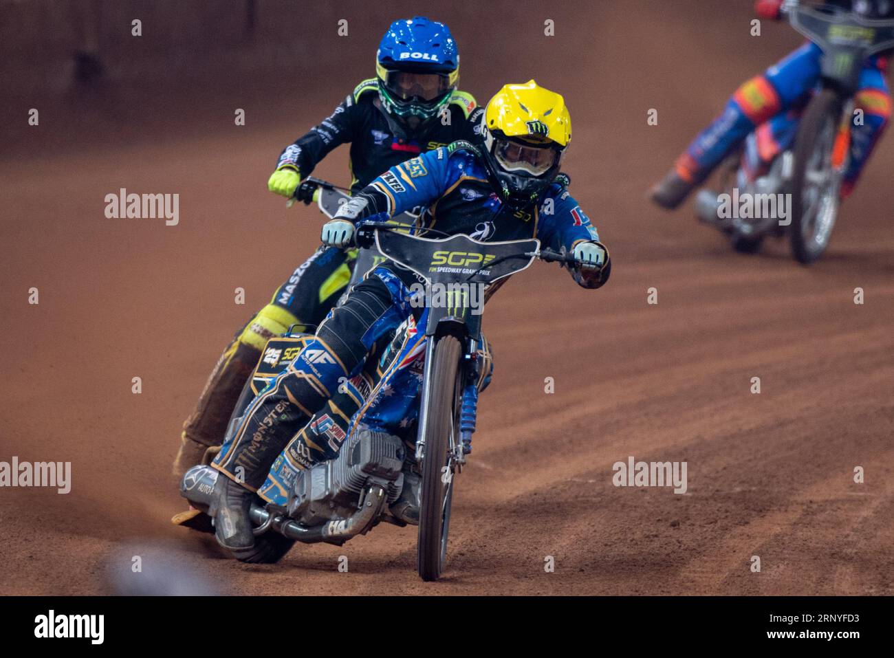 Jack Holder of Australia #25 (Yellow) and Martin Vaculik of Slovakia ...