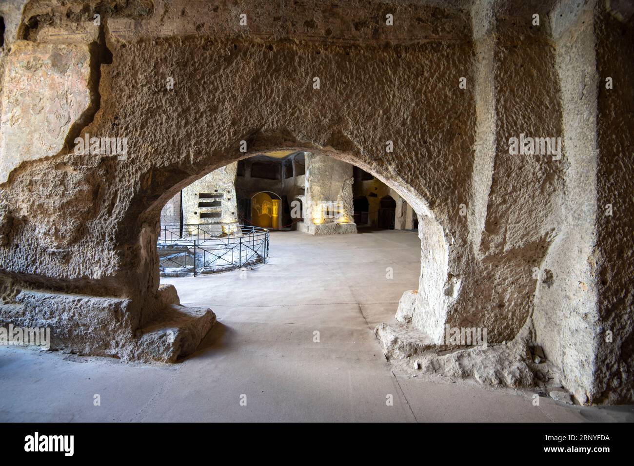 Catacombs of San Gennaro - Naples - Italy Stock Photo - Alamy