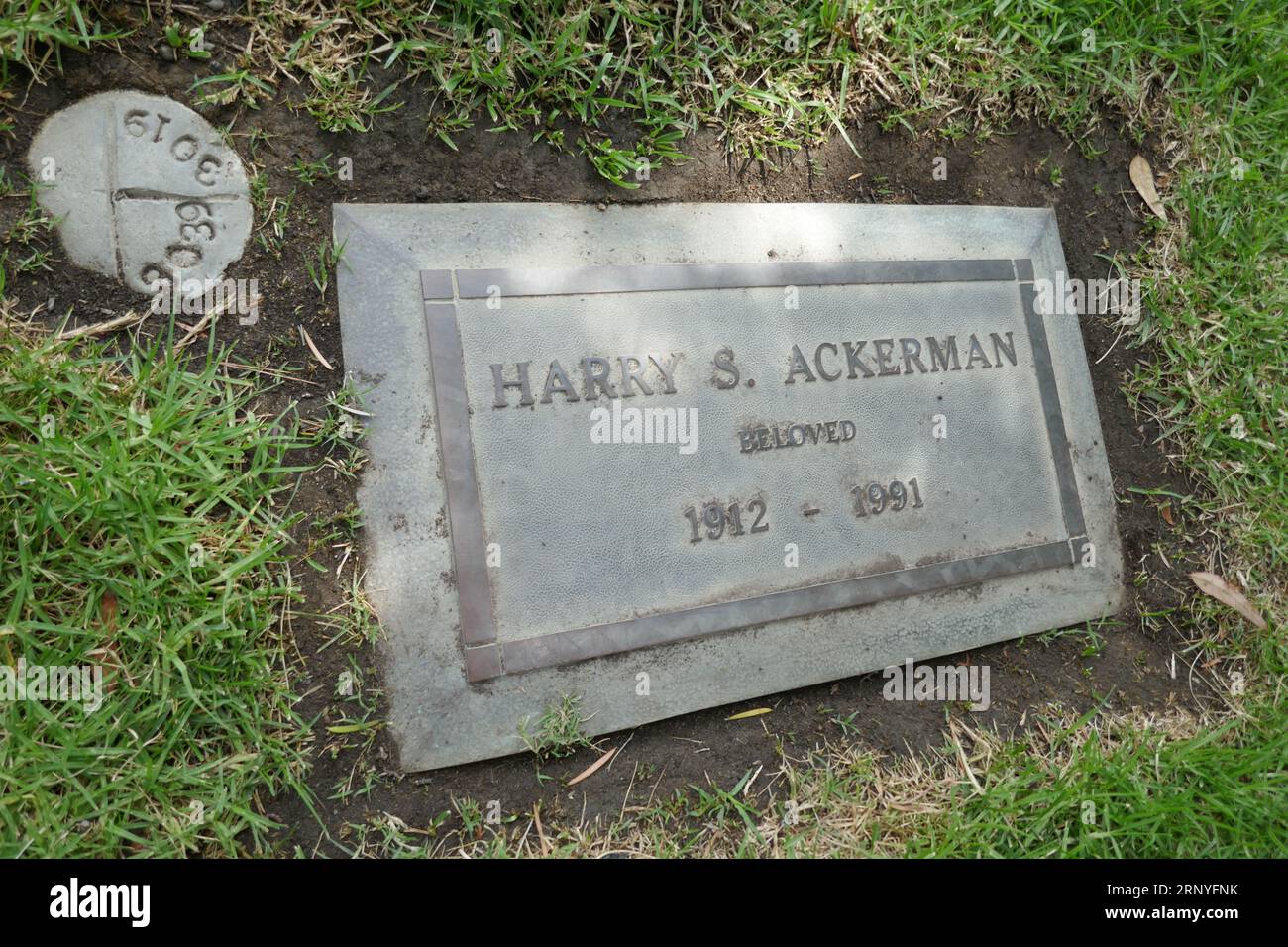 Los Angeles, California, USA 1st September 2023 Television Producer Harry Stephen Ackerman Grave ...