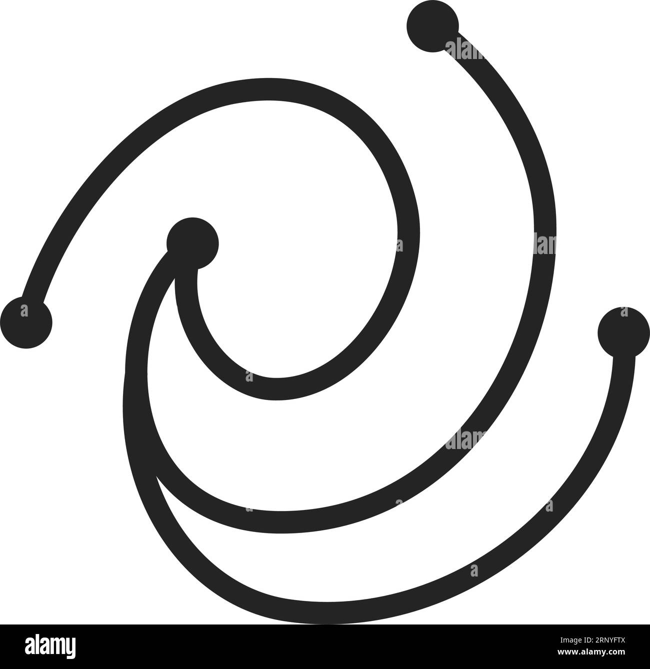 Network logo template Isolated. Brand Identity. Icon Abstract Vector ...