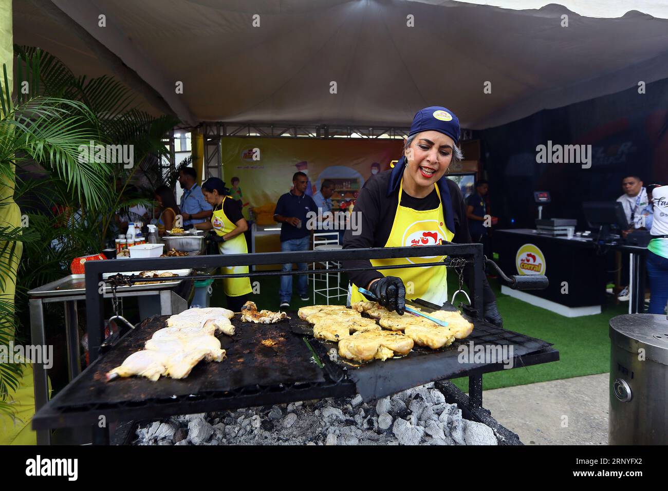 Gastronomic stands hi-res stock photography and images - Alamy