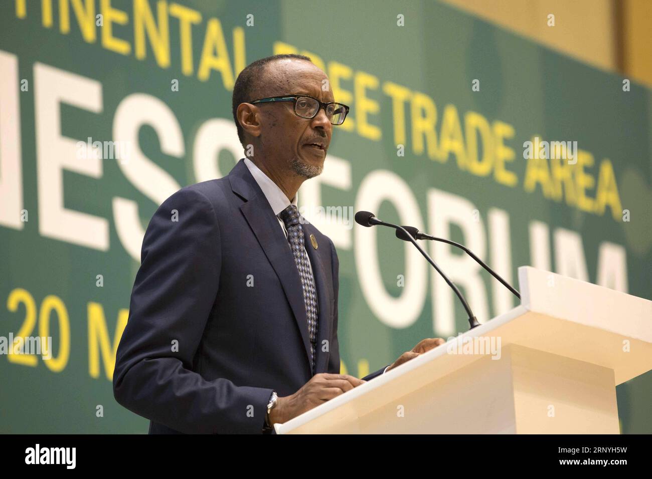 President of rwanda paul kagame hi-res stock photography and images - Alamy