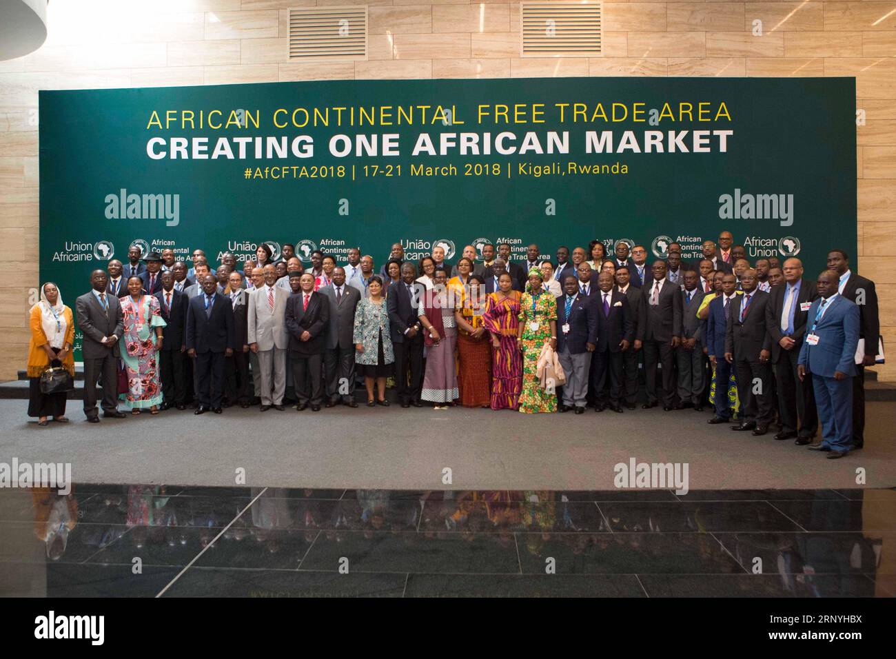 African continental free trade area afcfta agreement hi-res stock ...