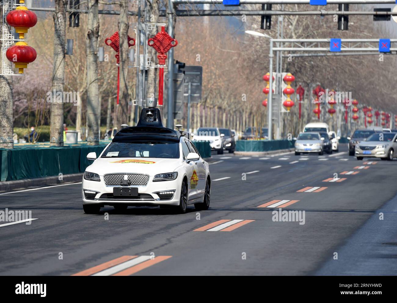 Baidu autonomous car hi-res stock photography and images - Alamy