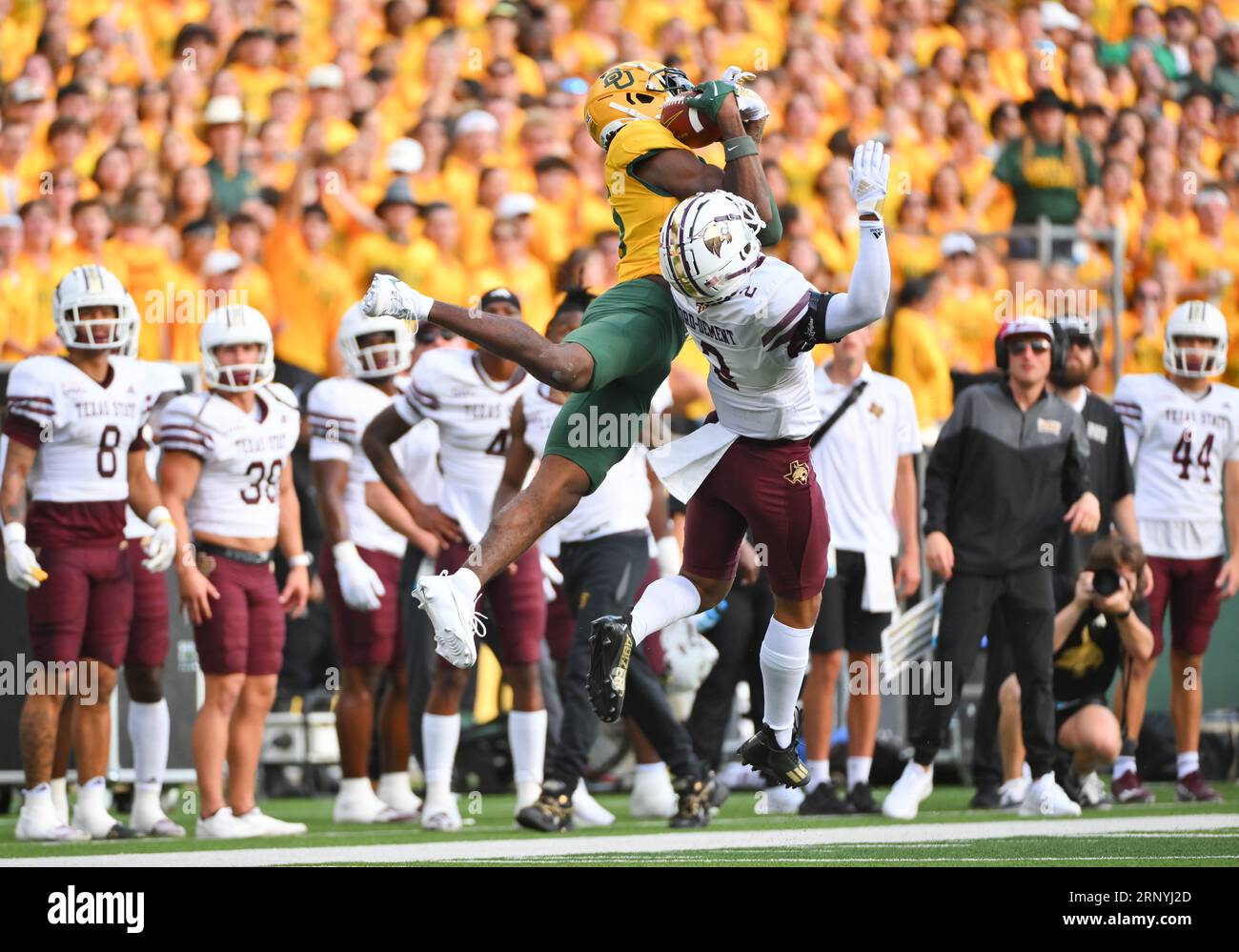 Waco, Texas, USA. 2nd Sep, 2023. Baylor Bears wide receiver Hal Presley ...