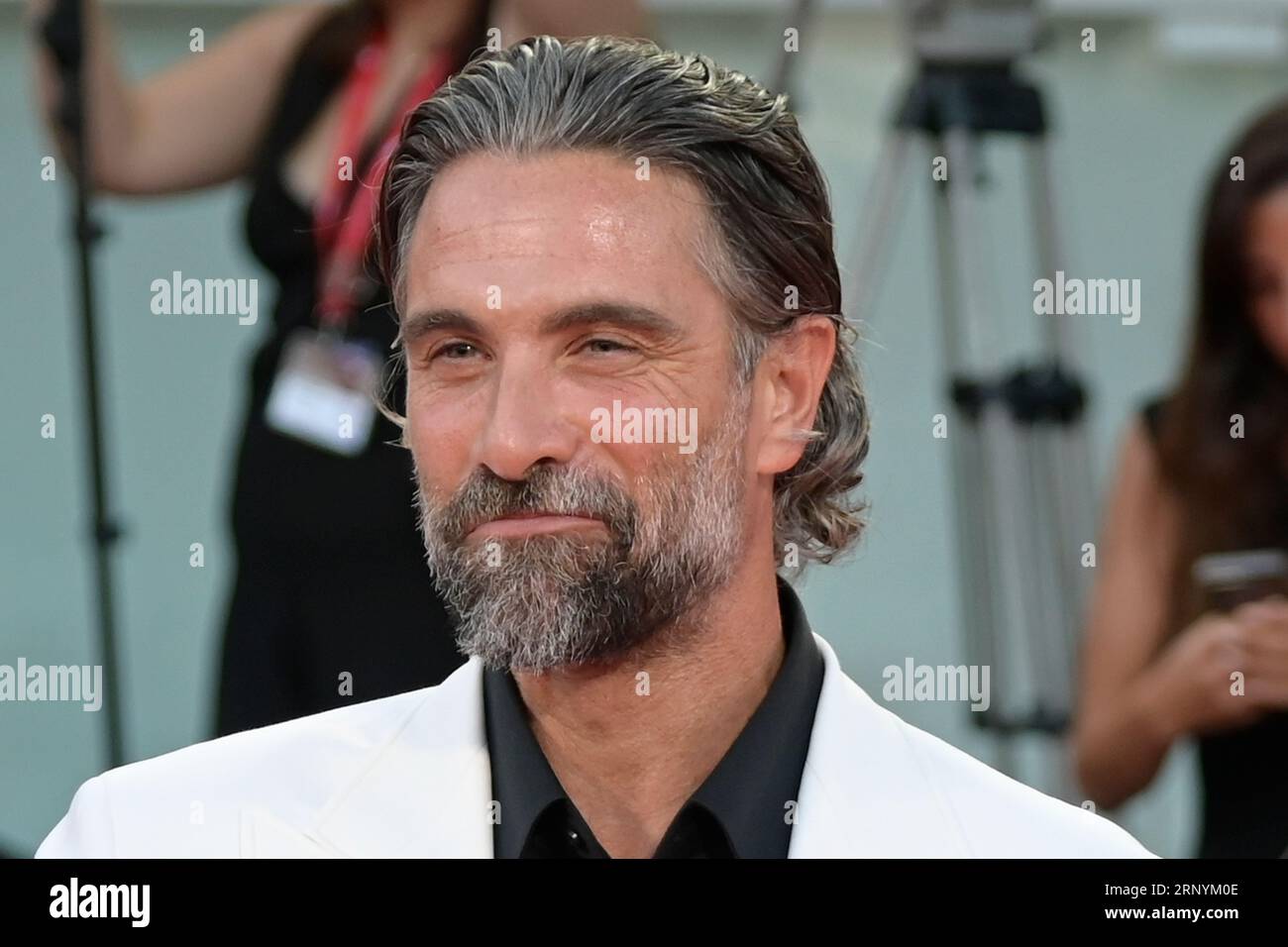Venice Lido, Italy. 02nd Sep, 2023. Luca Calvani attends the red carpet ...
