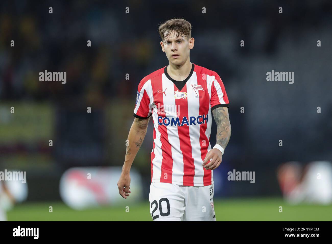 Krakow, Poland. 02nd Sep, 2023. Karol Knap of Cracovia Krakow seen ...