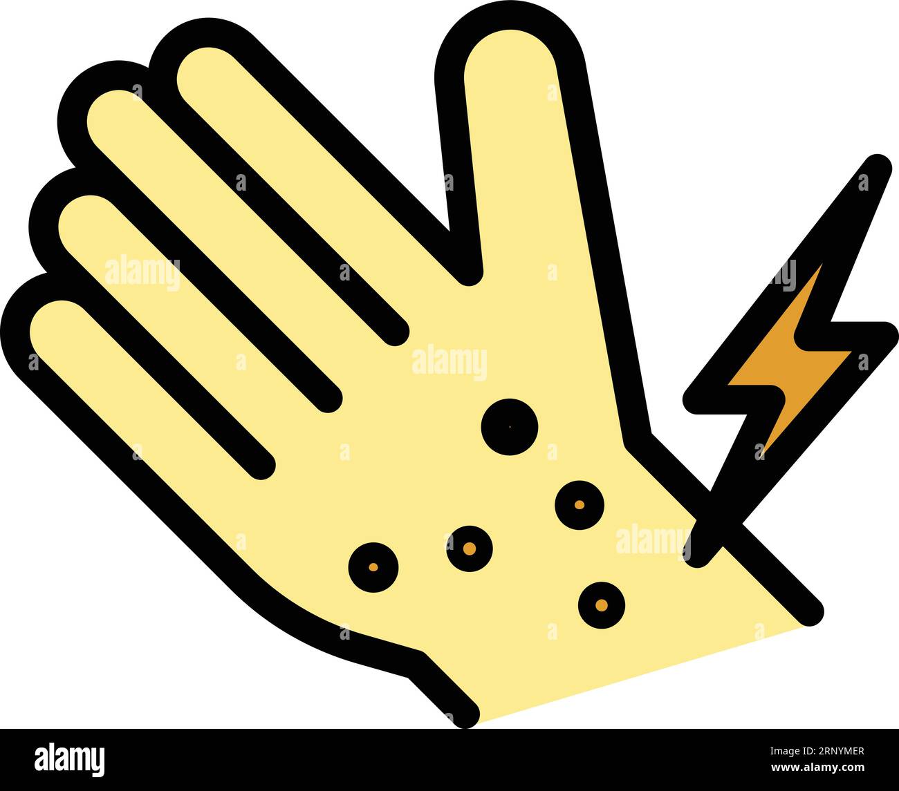 Insect control icon outline vector. Spray bite. Cute bug color flat ...