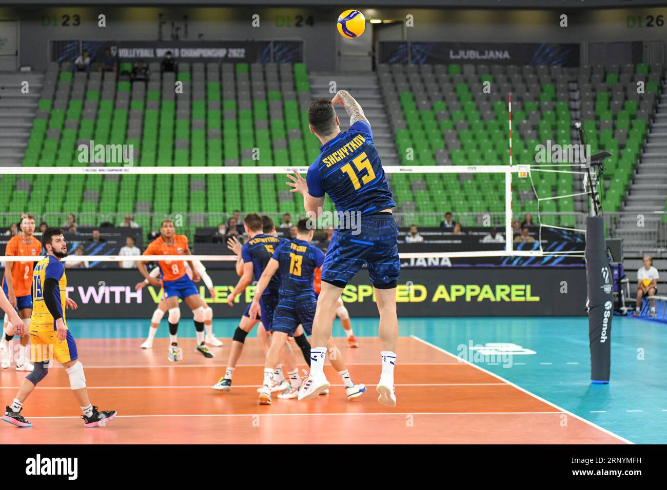 Vitaliy Shchytkov (Ukraine). Volleyball World Championship 2022 Stock ...