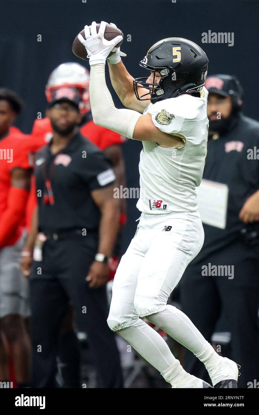 Las Vegas, NV, USA. 02nd Sep, 2023. Bryant University Bulldogs wide ...