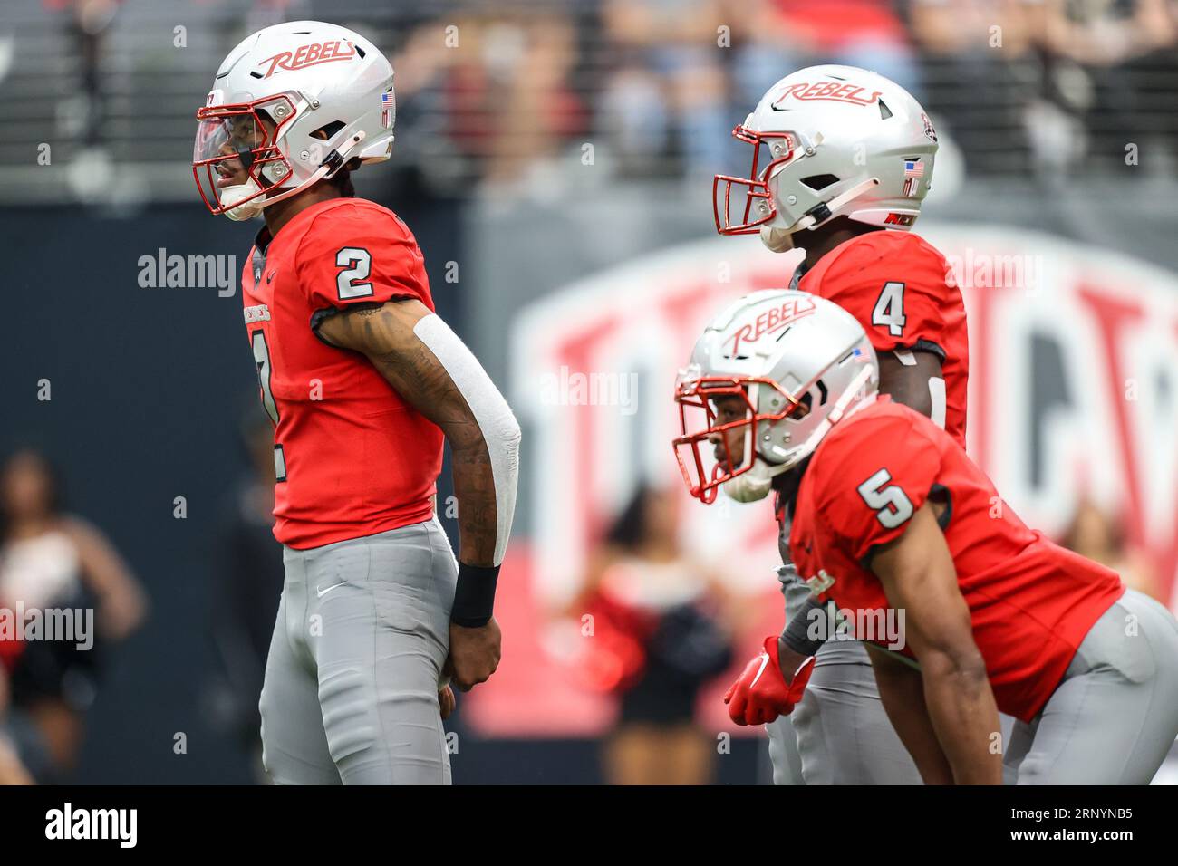 Las Vegas, NV, USA. 02nd Sep, 2023. UNLV Rebels quarterback Doug ...