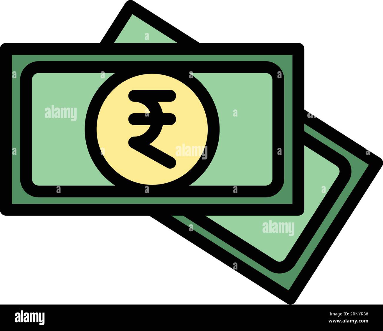 Kolkata cash icon outline vector. City tourism. Indian architecture ...
