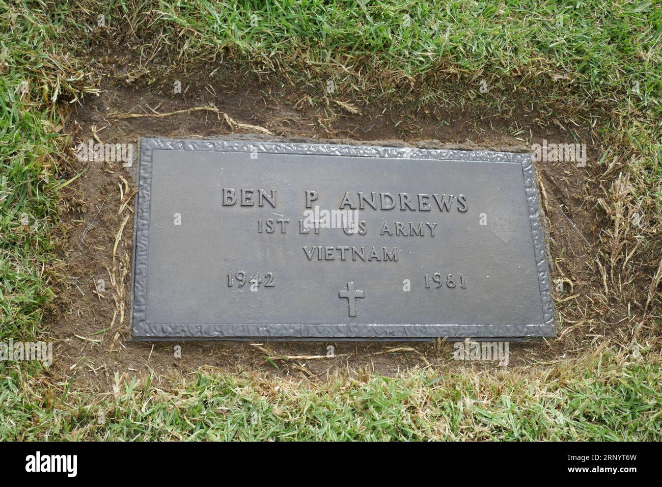 Los Angeles, California, USA 1st September 2023 Actor Ben Andrews Grave ...