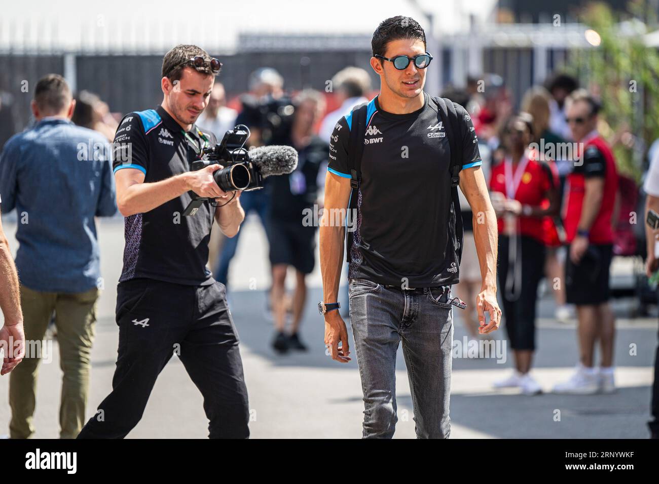 Milano, Italy. 01st Sep, 2023. BWT Alpine F1 Team's French driver ...