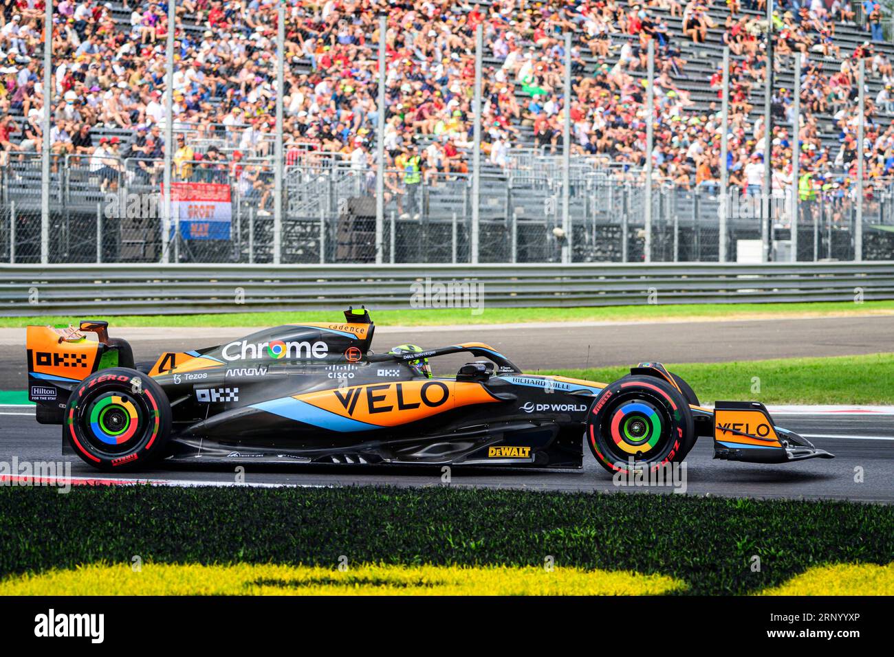 Milano, Italy. 01st Sep, 2023. McLaren F1 Team's British driver Lando ...