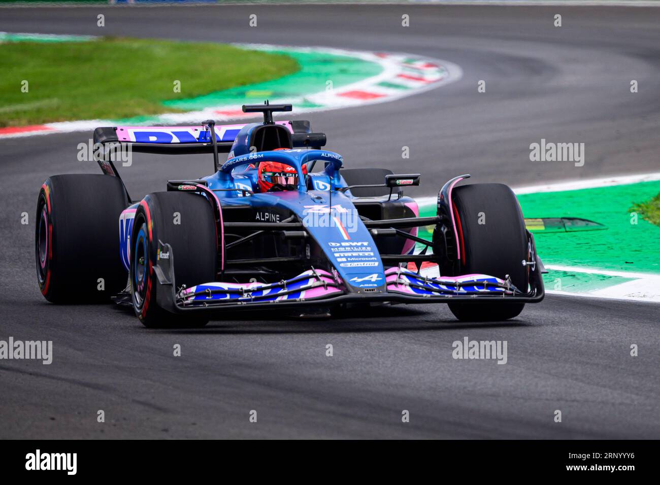 Milano, Italy. 01st Sep, 2023. BWT Alpine F1 Team's French driver ...
