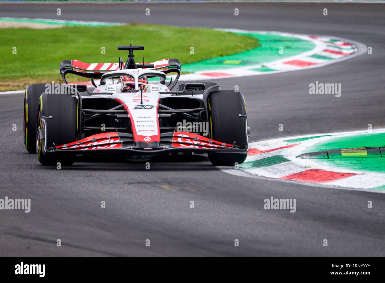 Milano, Italy. 01st Sep, 2023. MoneyGram Haas F1 Team's Danish driver ...