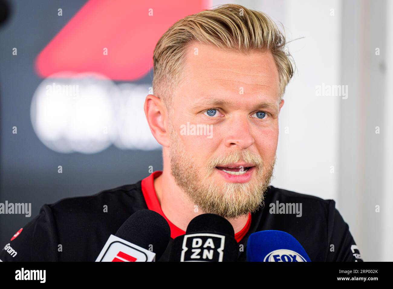Milano, Italy. 31st Aug, 2023. MoneyGram Haas F1 Team's Danish driver ...