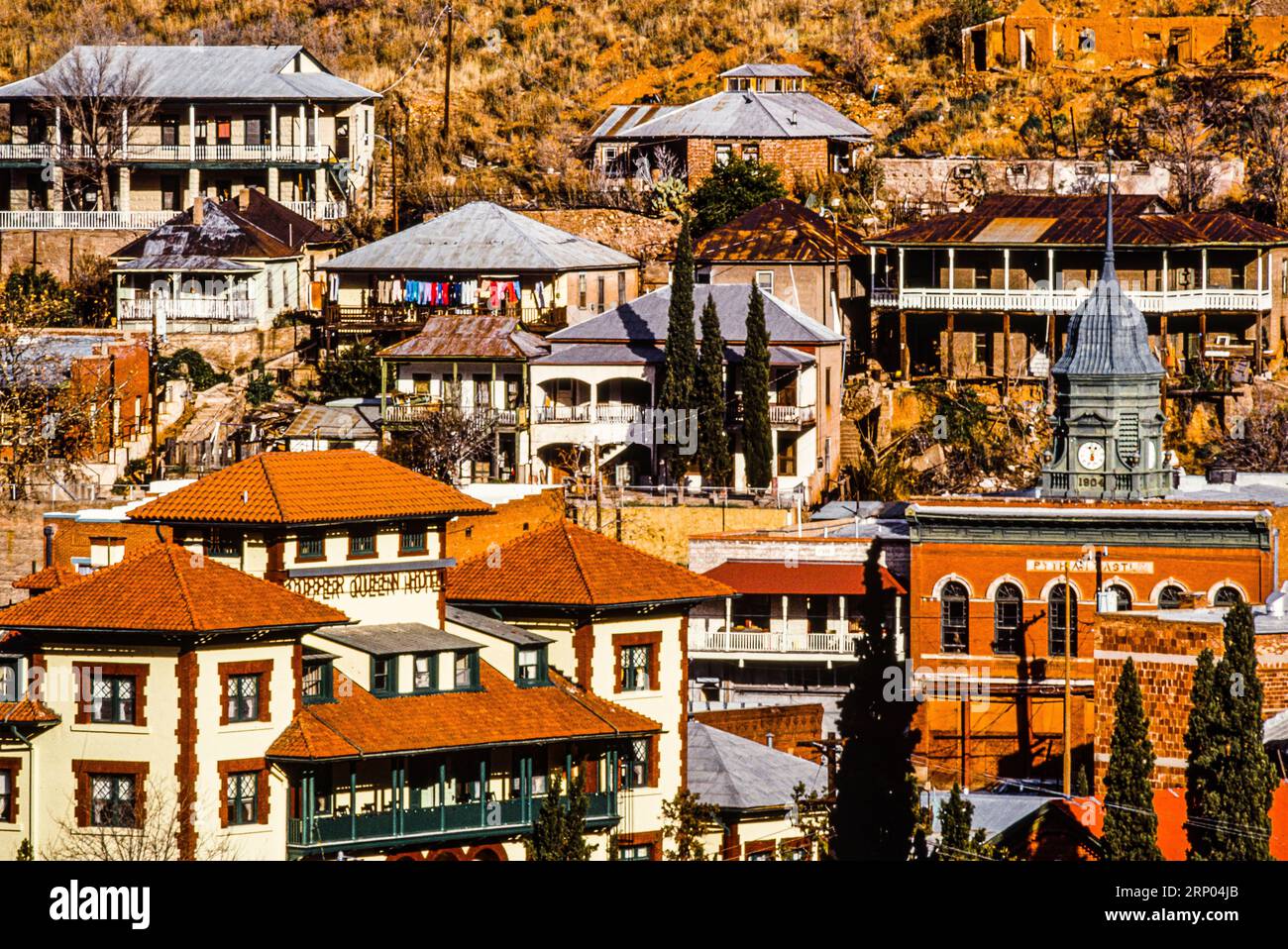Buildings Bisbee, Arizona, USA Stock Photo - Alamy