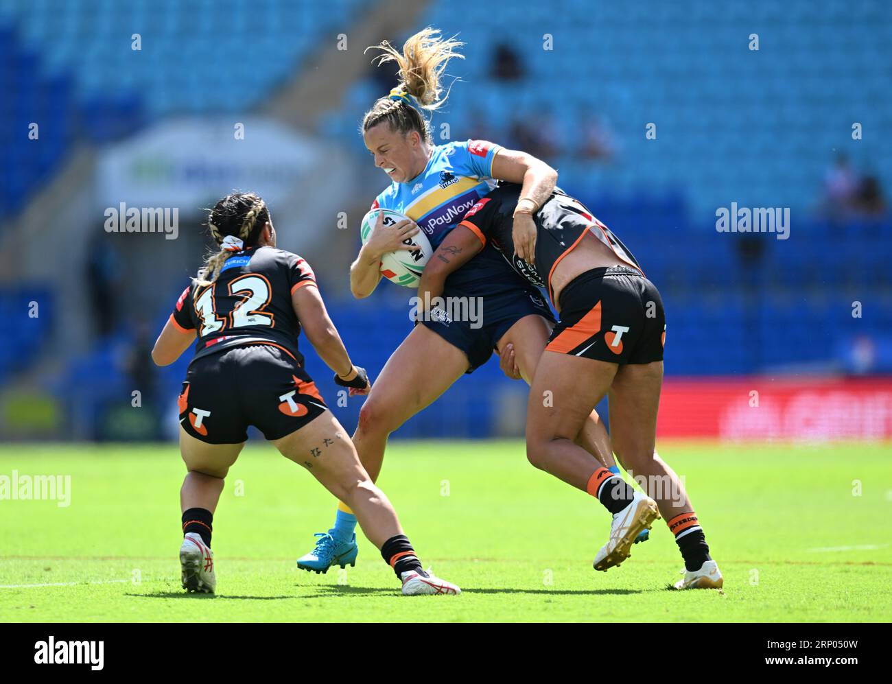 Gold Coast, Australia. 03rd Sep, 2023. Lauren Brown (centre) of the ...