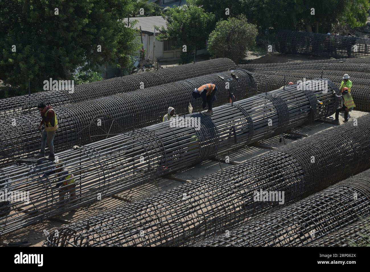Tijuana, Baja California, Mexico. 1st Sep, 2023. The construction of ...
