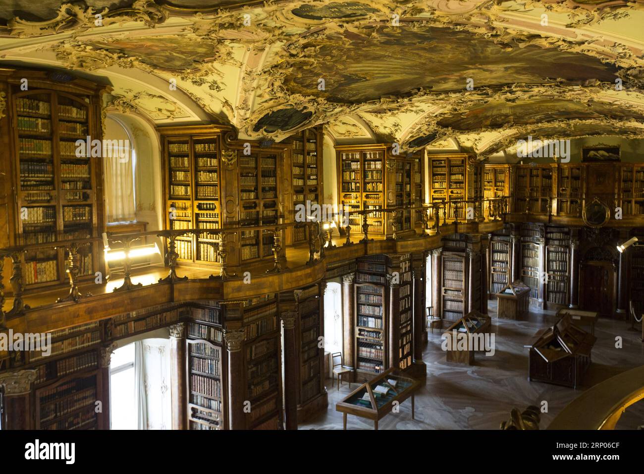 St gallen abbey library hi-res stock photography and images - Alamy