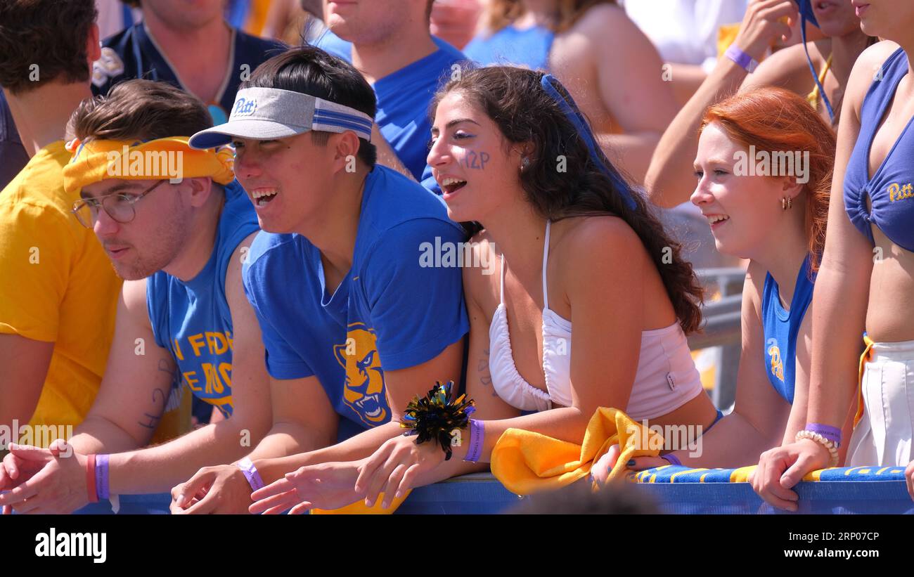 SEPT 2nd, 2023: Pitt fans during the Pitt Panthers vs Wofford Terriers ...