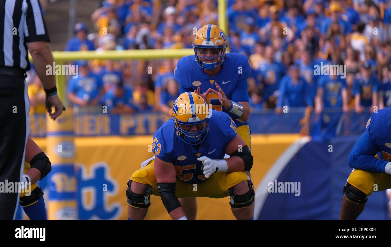 SEPT 2nd, 2023: Phil Jurkovec #5, Jake Kradel #53 during the Pitt ...