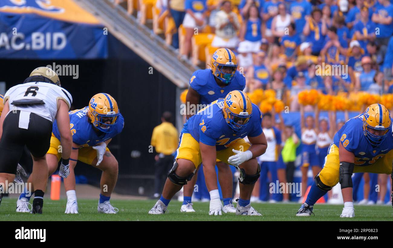 SEPT 2nd, 2023: Branson Taylor #78 during the Pitt Panthers vs Wofford ...