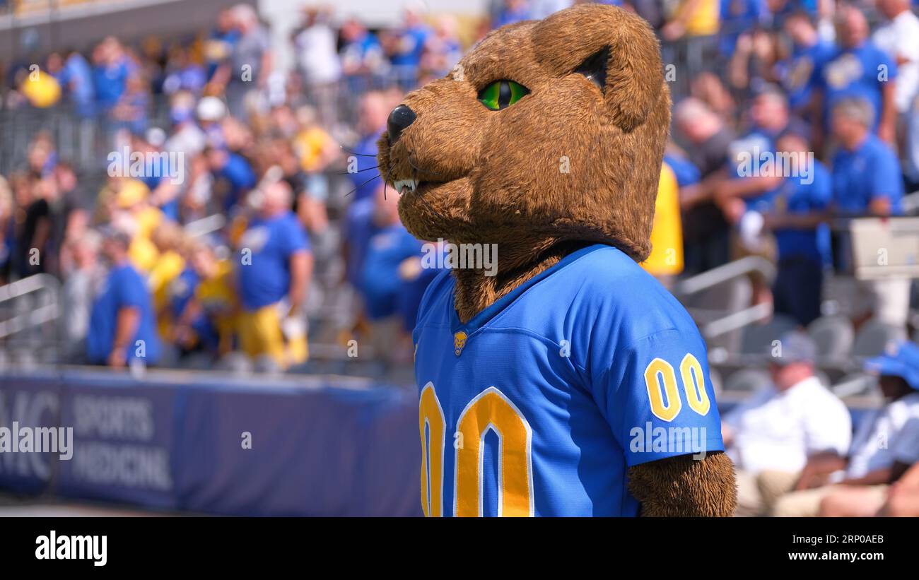 Pittsburgh, PA, USA. 2nd Sep, 2023. Pitt Mascot ROC during the Pitt ...