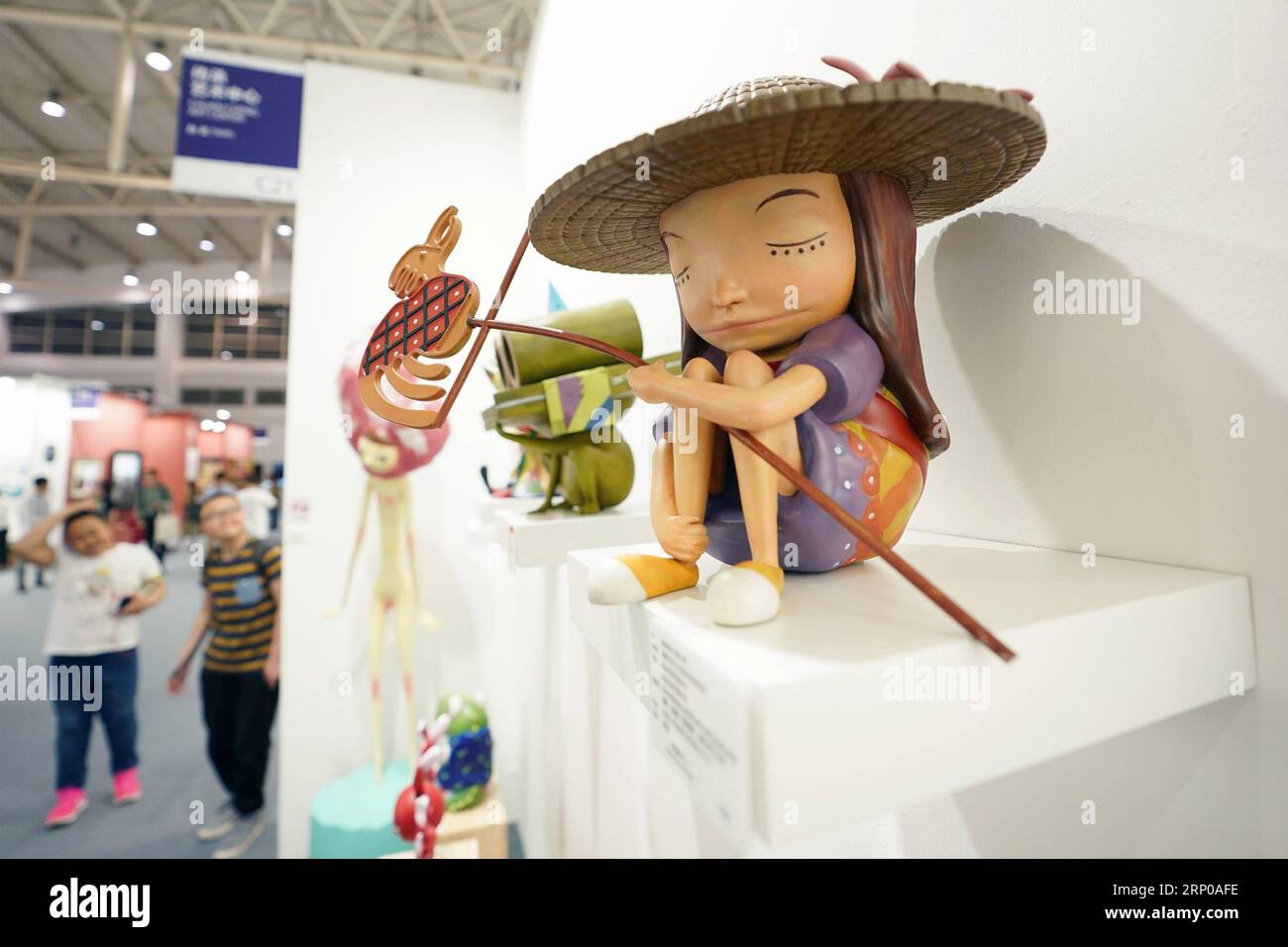 (180430) -- BEIJING, April 30, 2018 -- A figurine is displayed at the ...