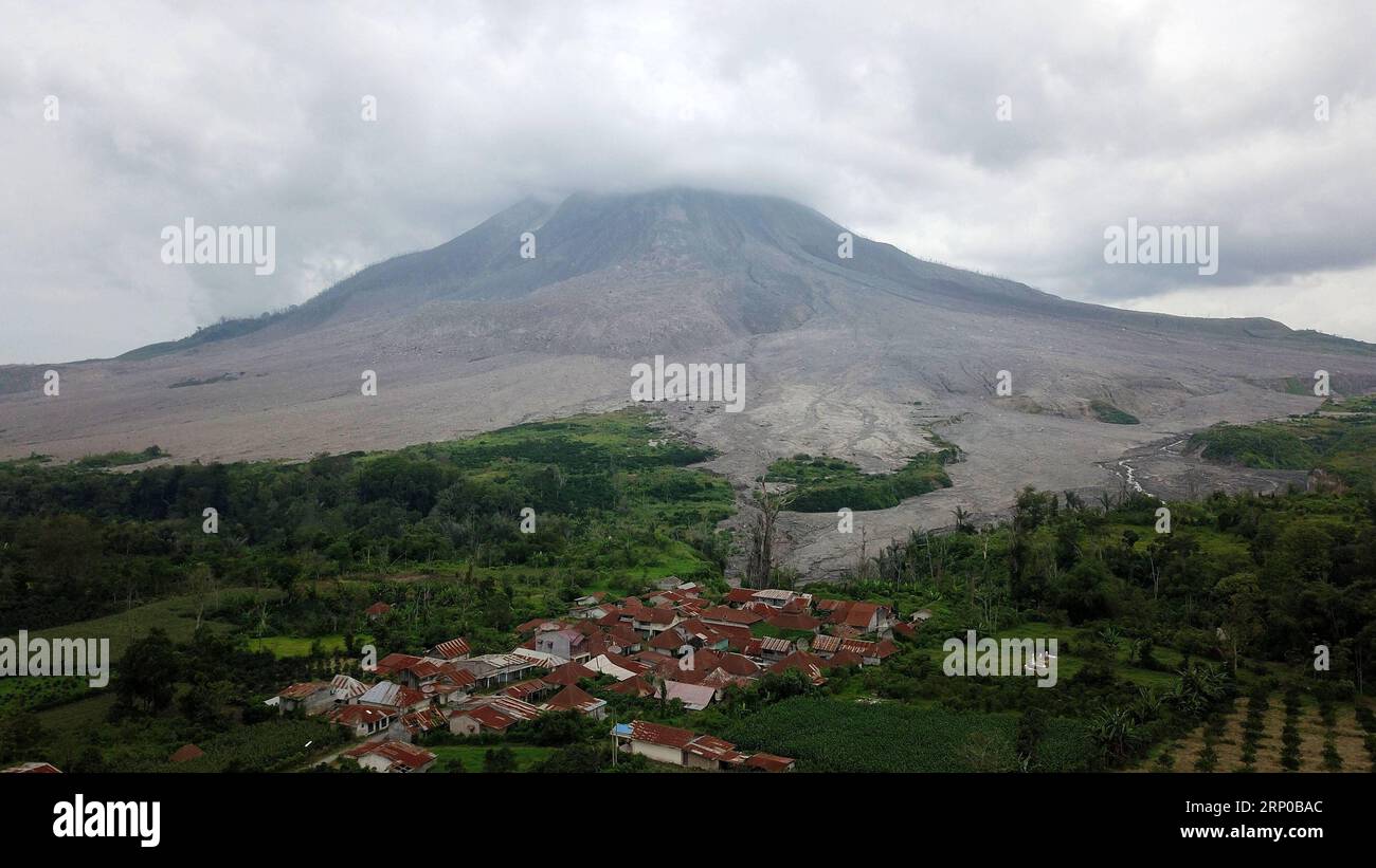 (180503) -- NORTH SUMATRA, May 3, 2018 -- Photo taken on May 3, 2018 ...