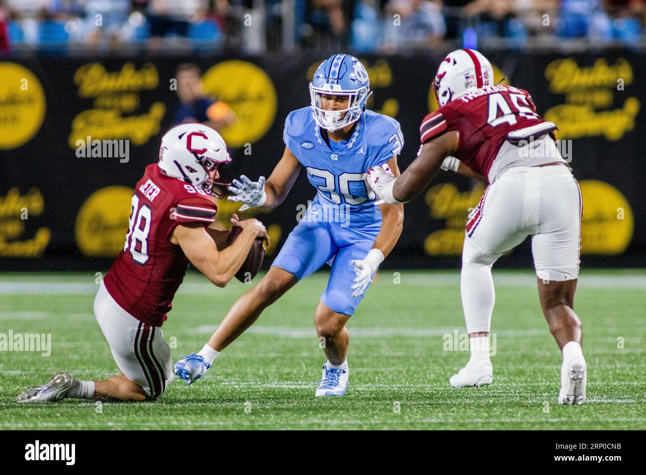Charlotte, NC, USA. 2nd Sep, 2023. South Carolina Gamecocks place ...