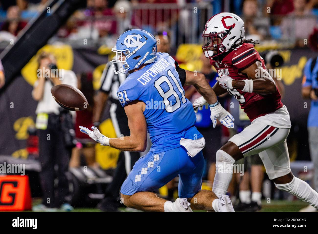 September 2, 2023: North Carolina Tar Heels tight end John Copenhaver ...