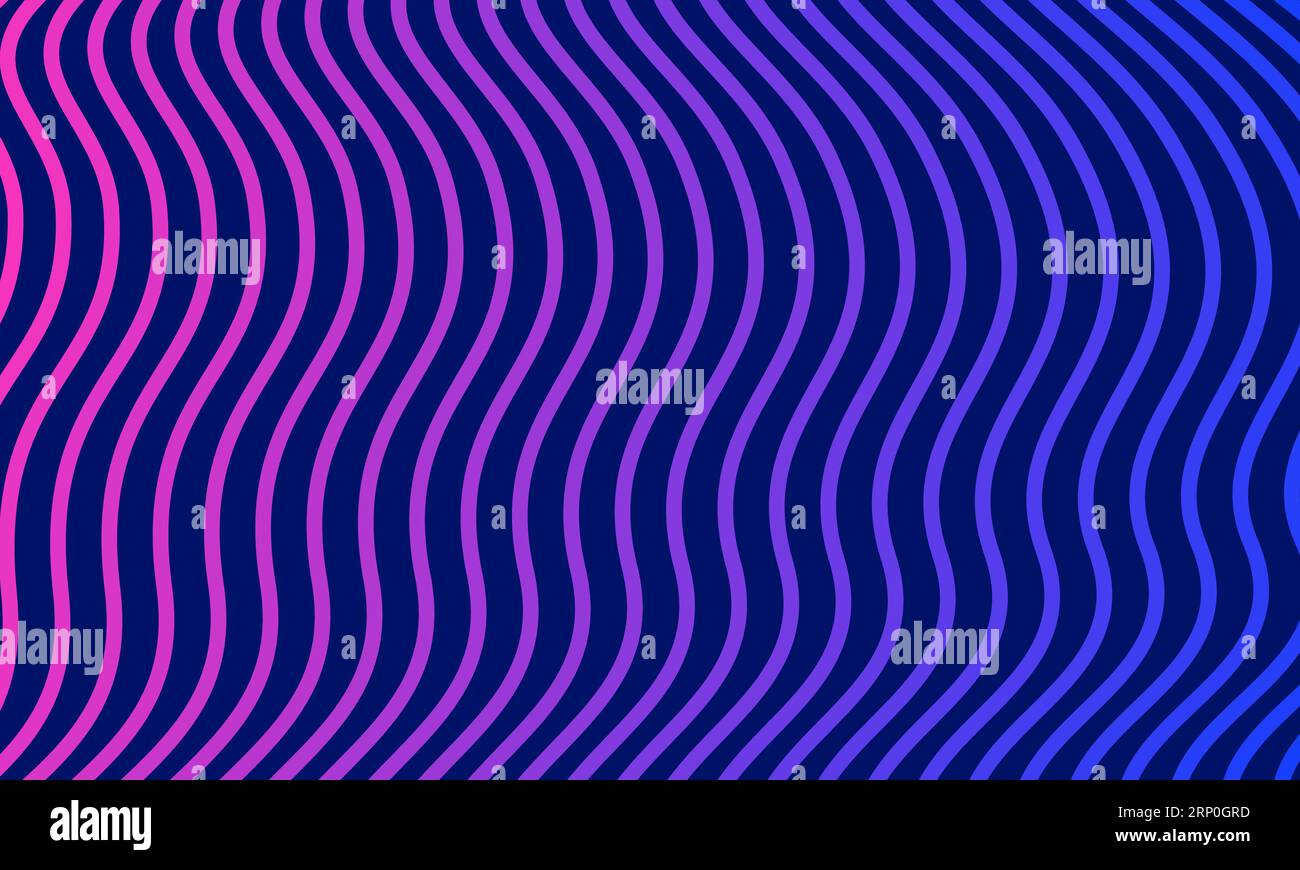 Dynamic blue wave pattern glowing Stock Vector Images - Alamy