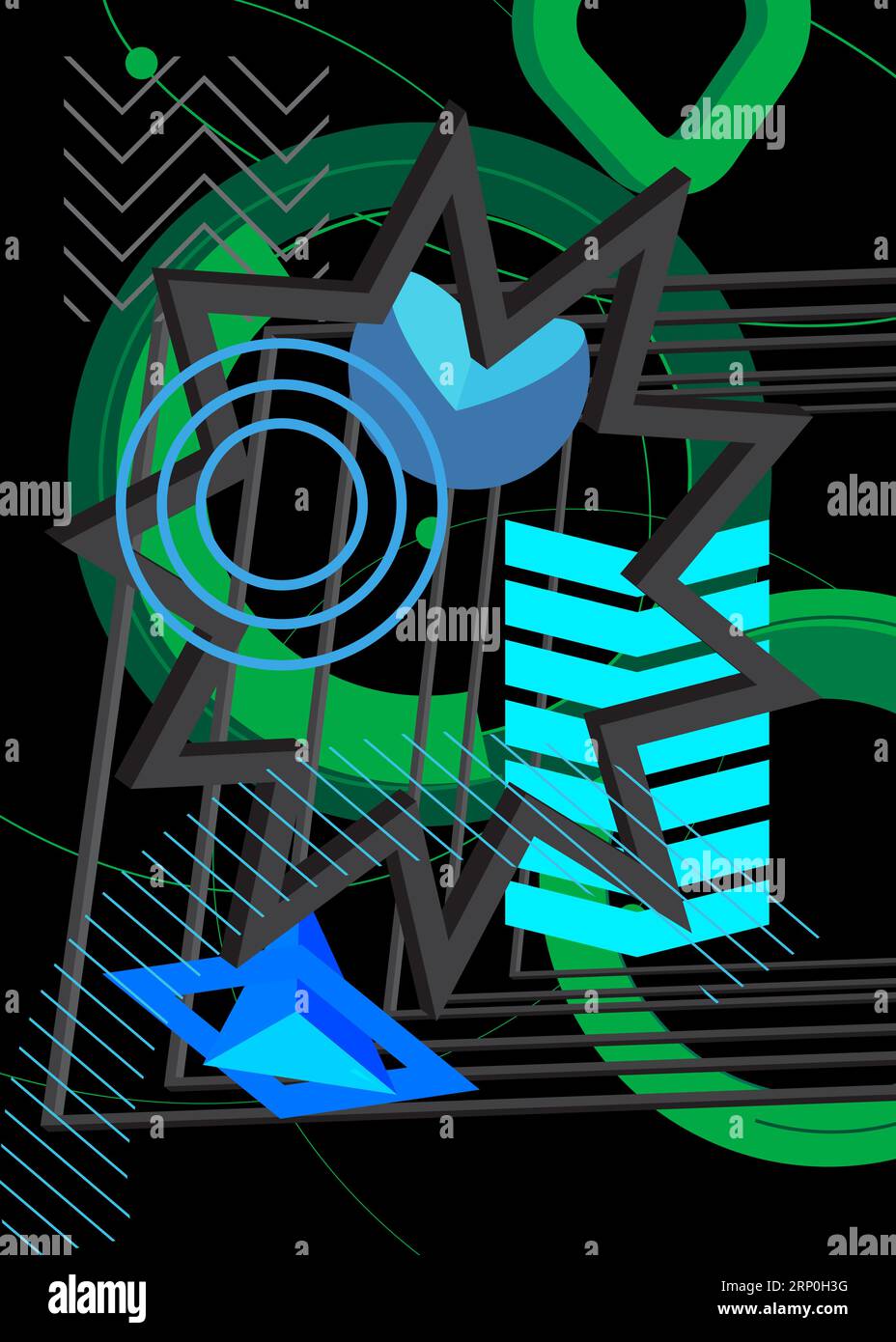 Blue green theme hi-res stock photography and images - Alamy