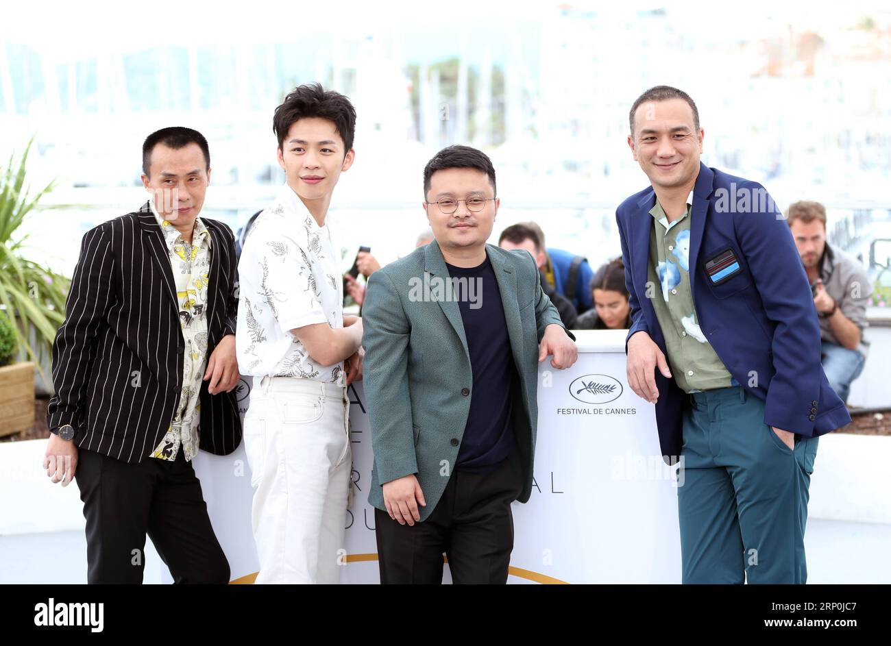 Bilder des Tages (180516) -- CANNES, May 16, 2018 -- Actor Huang Jue ...