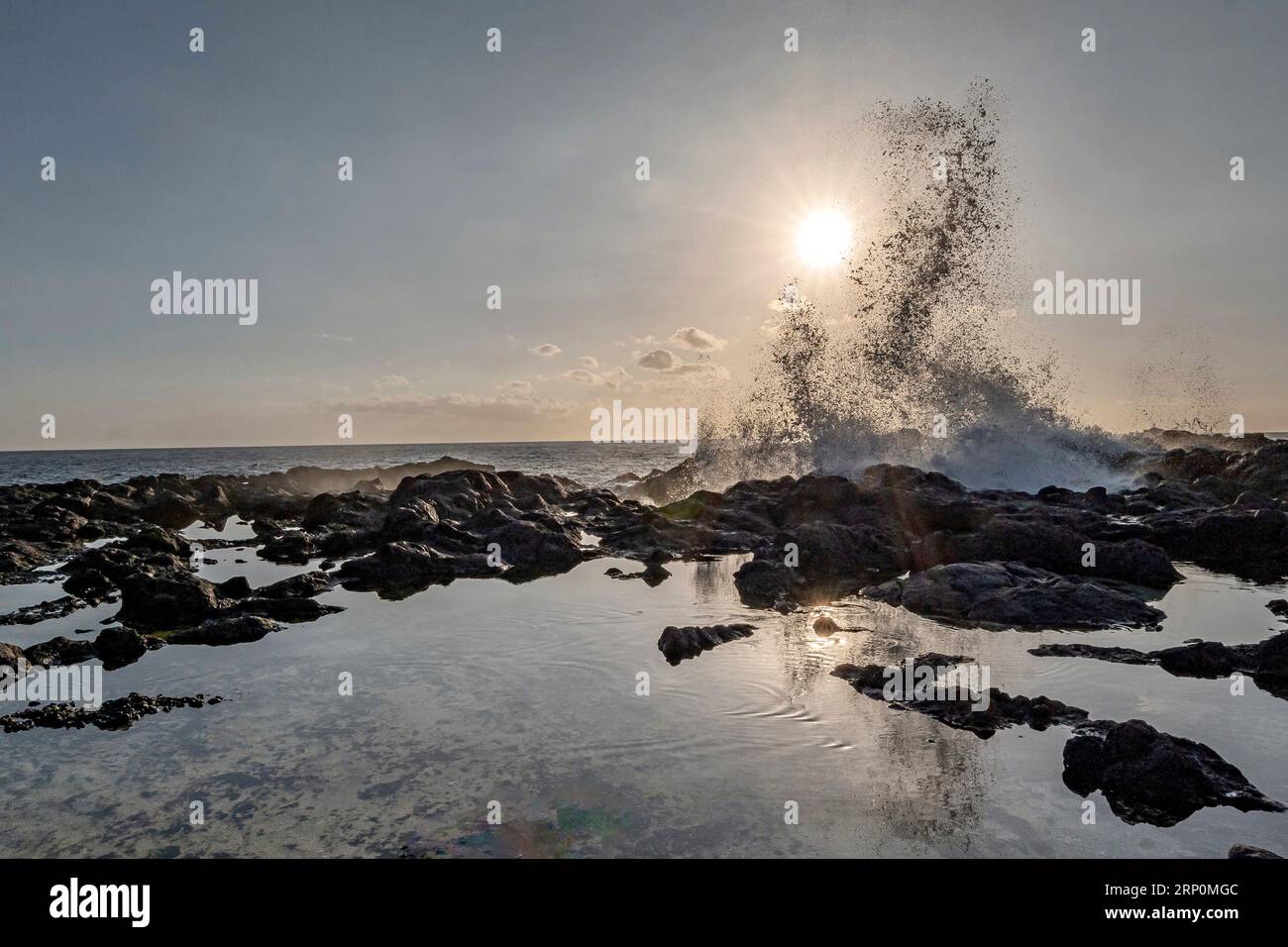 La Reunion Island from rhum factory to the volcano Stock Photo - Alamy